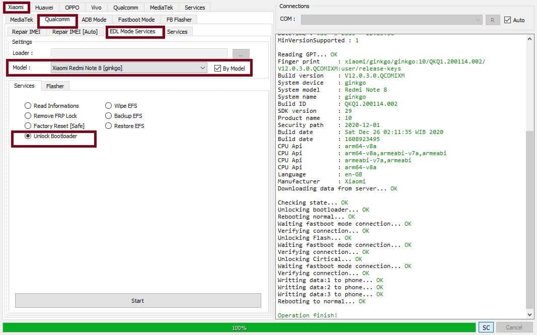 E-GSM Tool v1.5.0 ginkgo unlock bootloader - Root Gsm