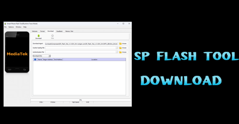 SP Flash Tool Download 5.1924 - Root Gsm